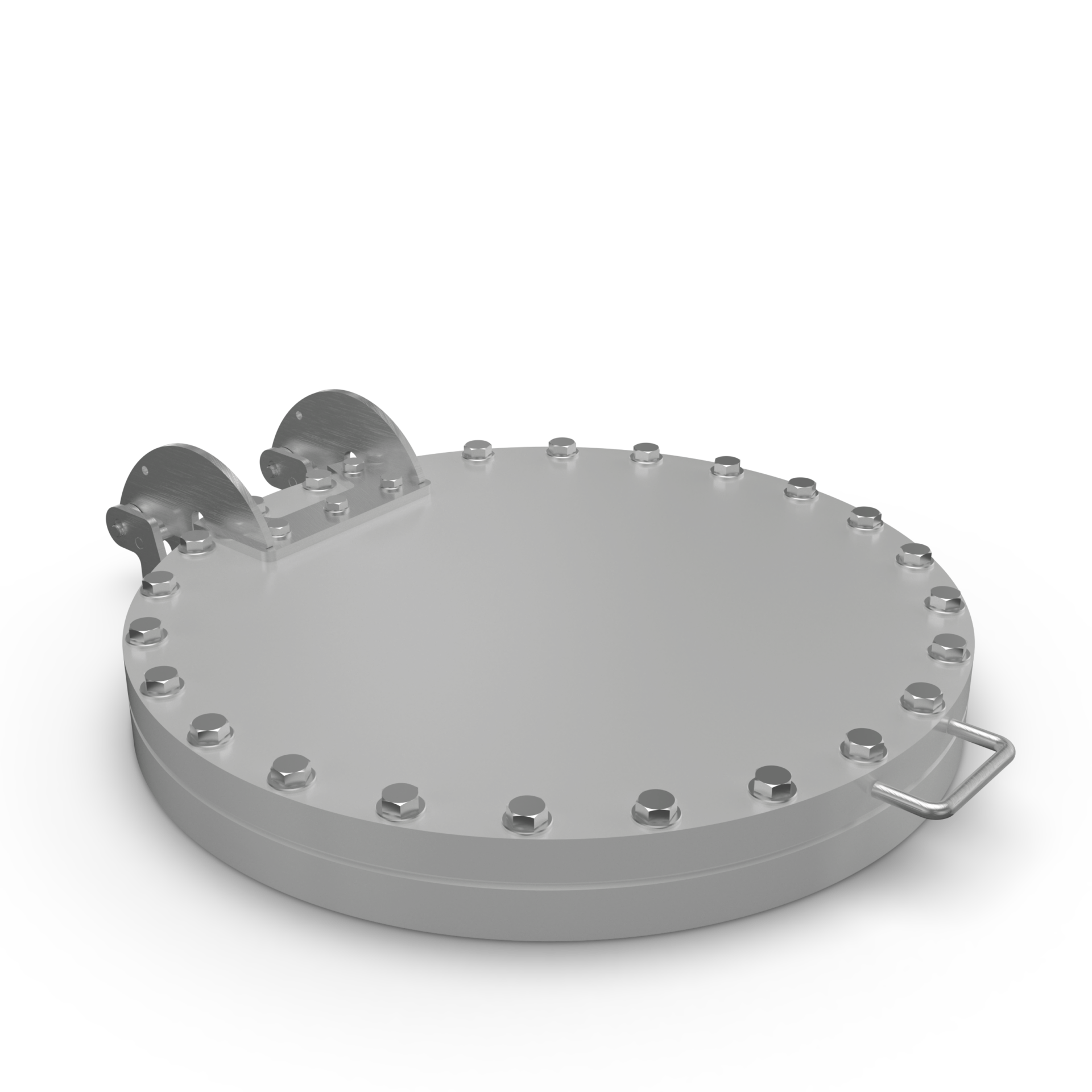 Block Flange Manhole With Hexagonal Bolts Up To 6 1 Bar Zimmerlin